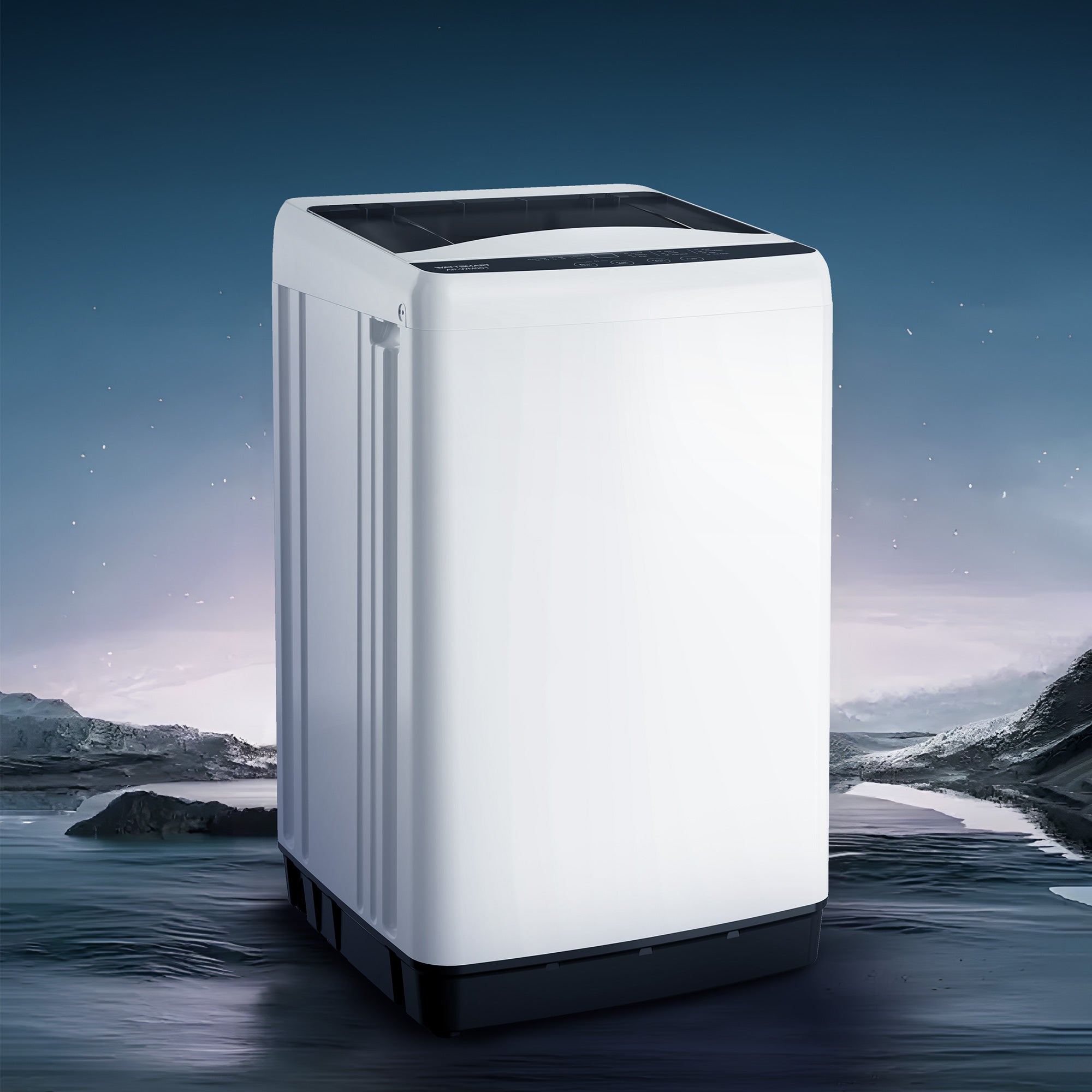 MF Studio Compact Washing Machine, LED Display 10 Wash Programs 6 Wate ...